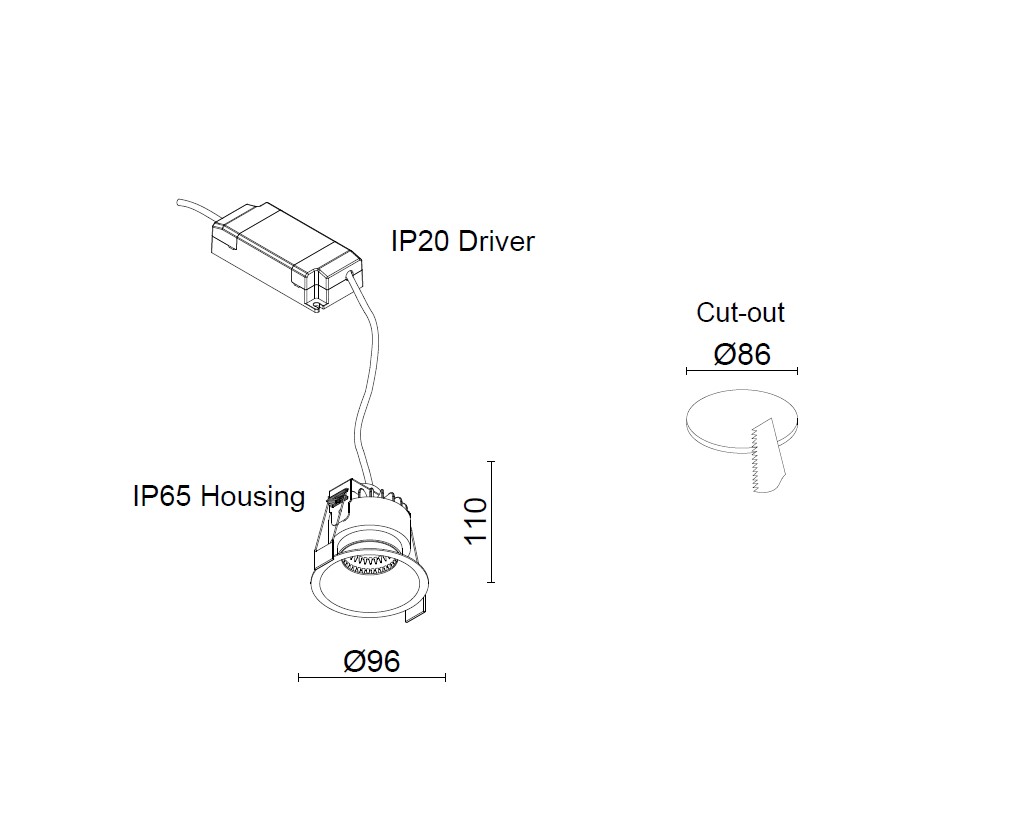 LORY YV 65/20 | EAE Lighting