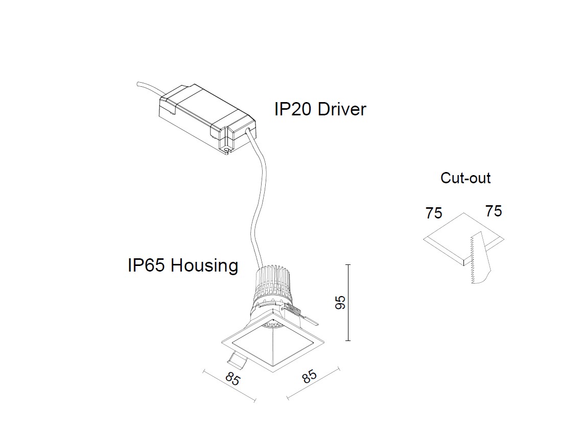 ORI K MINI IP65/20 | EAE Lighting