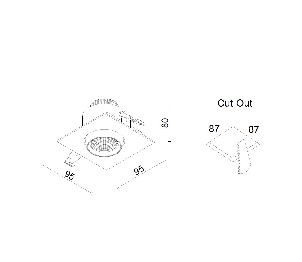 KRIZA MINI 1X | EAE Lighting