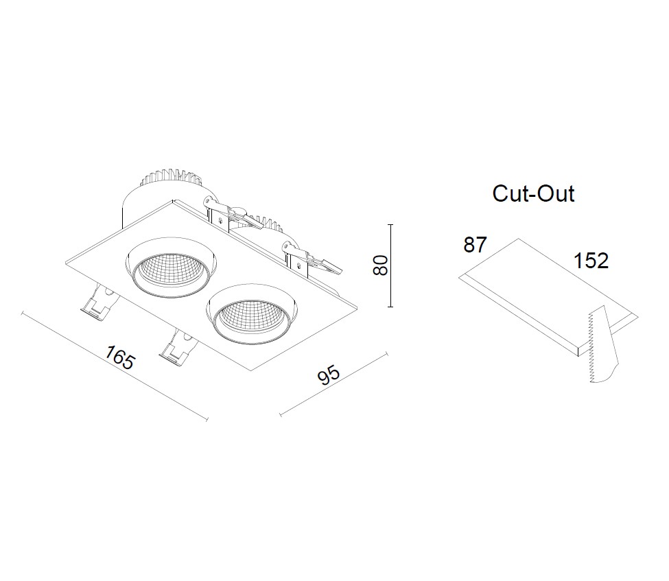 KRIZA MINI 2X | EAE Lighting